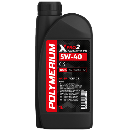 POLYMERIUM XPRO2 5W-40 C3